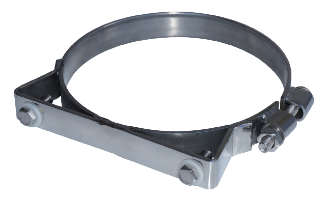 7" Polished Stainless Steel Exhaust Mounting Bracket – Ultimax Industries