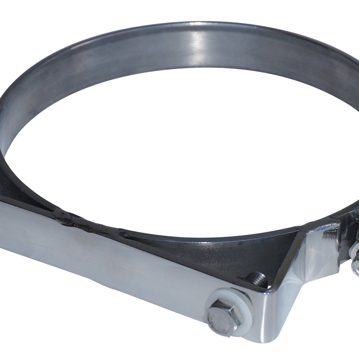 8" (203mm) Polished Stainless Steel Exhaust Mounting Bracket – Ultimax ...
