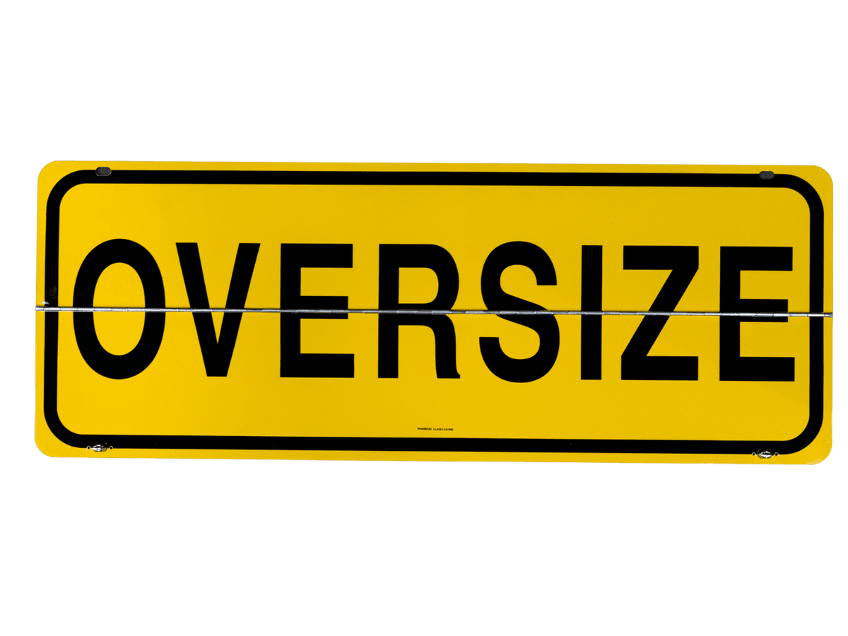 Hinged Oversize Metal Sign Economy Version – Ultimax Industries