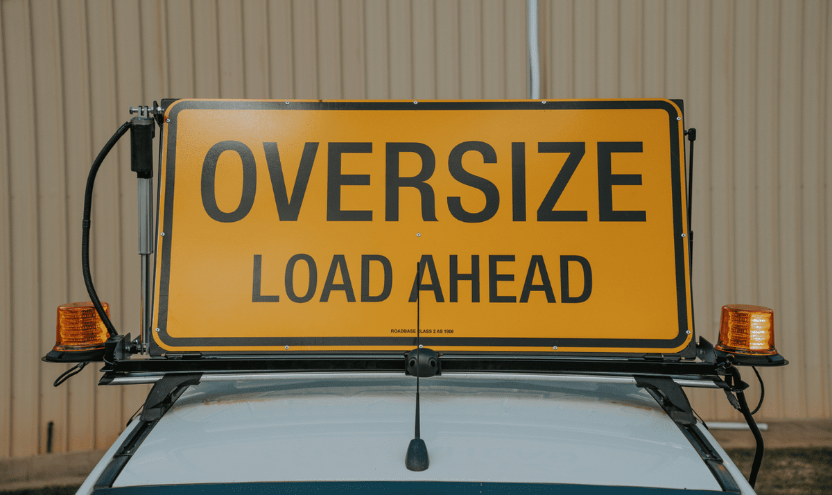 Manual Oversize Load Ahead Pilot Vehicle Sign Kit – Ultimax Industries