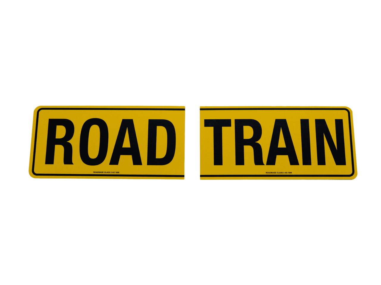 Road Train 2 Piece Metal Sign – Ultimax Industries