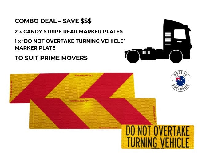 Rear Marker Plate Combo - Truck Prime Mover – Ultimax Industries