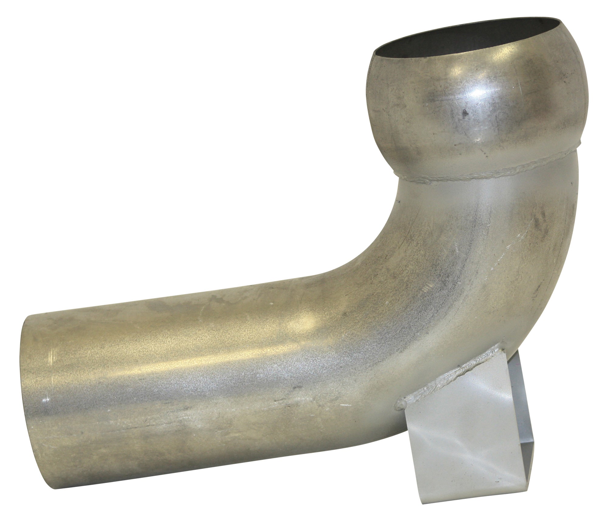 Tilt Cab Elbow 5" Double Bend with Ball & Bracket - Driver Side ...